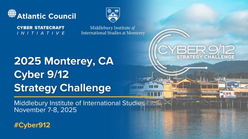 Cyber 9/12 Strategy Challenge | Middlebury Institute of International ...