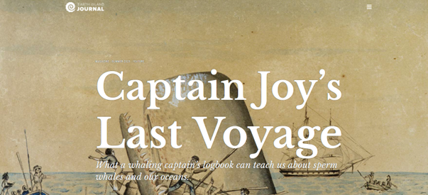 Historic Logbooks & Adventures at Sea | Middlebury Institute of International Studies at Monterey