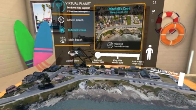 Virtual Reality "Sea Level Rise Explorer" Helps the City of Santa Cruz ...