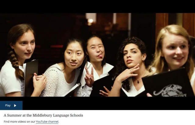 A Summer at the Middlebury Language Schools