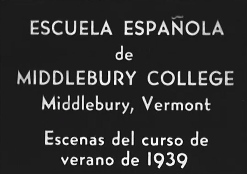 History of the School of Spanish | Middlebury Language Schools