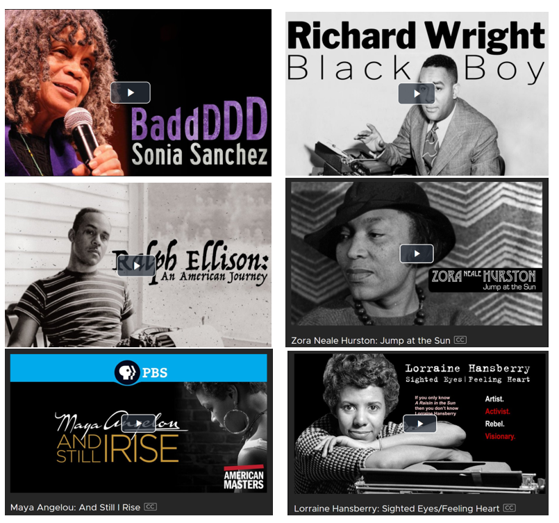 Author Black History Month Collage