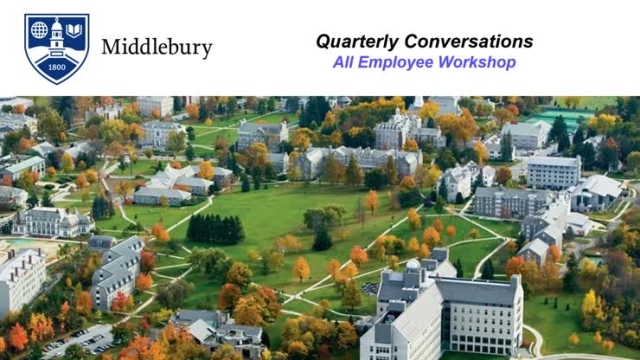 Quarterly Conversations | Middlebury