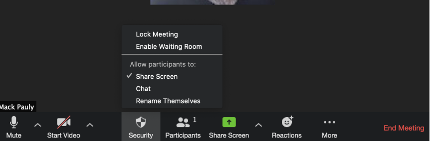 Zoom Security Update | Middlebury