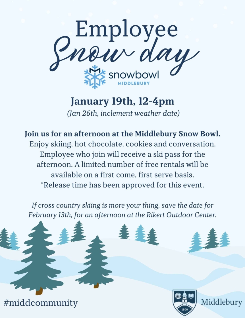Join the upcoming campus employee event | Friday, January 19th ...